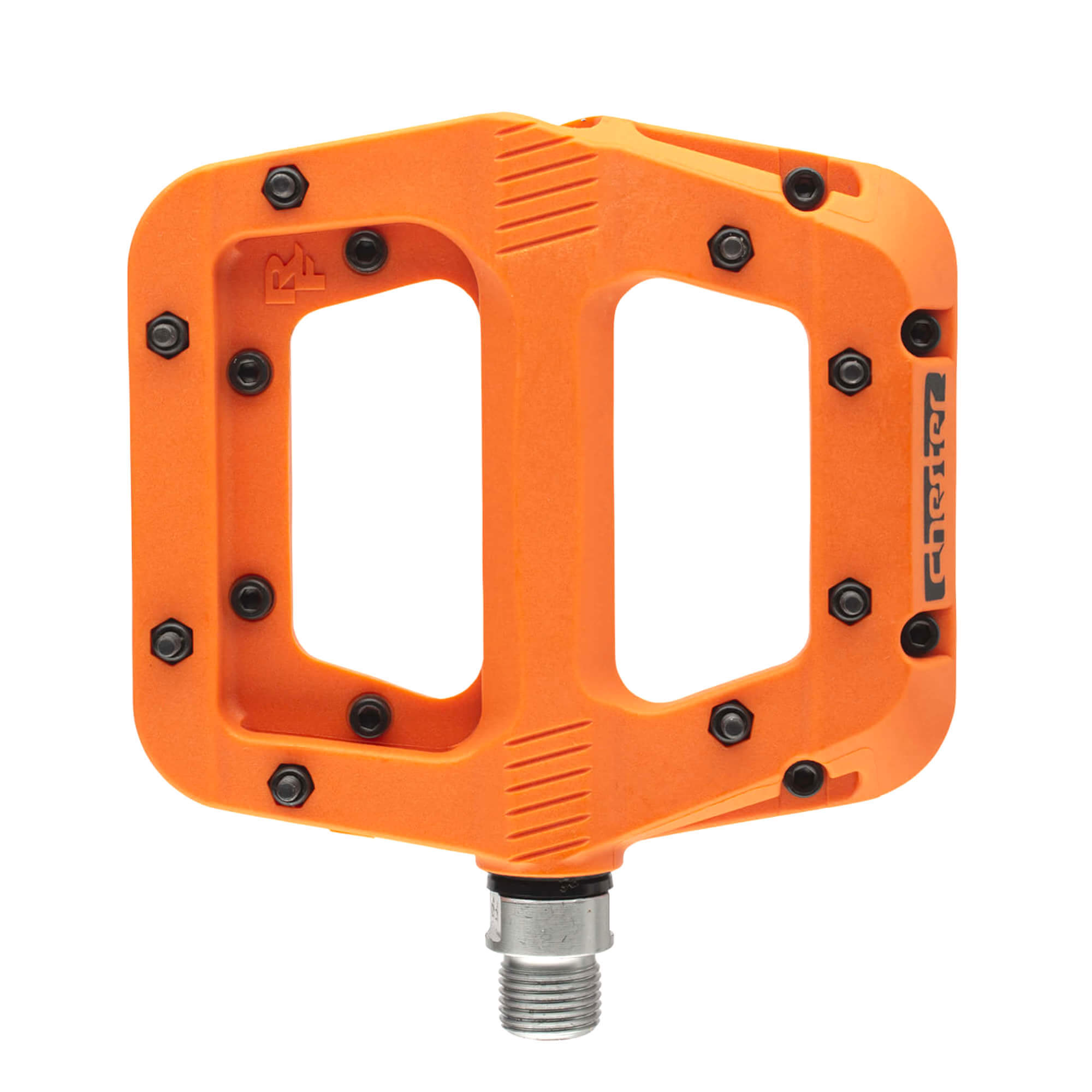 race face orange pedals